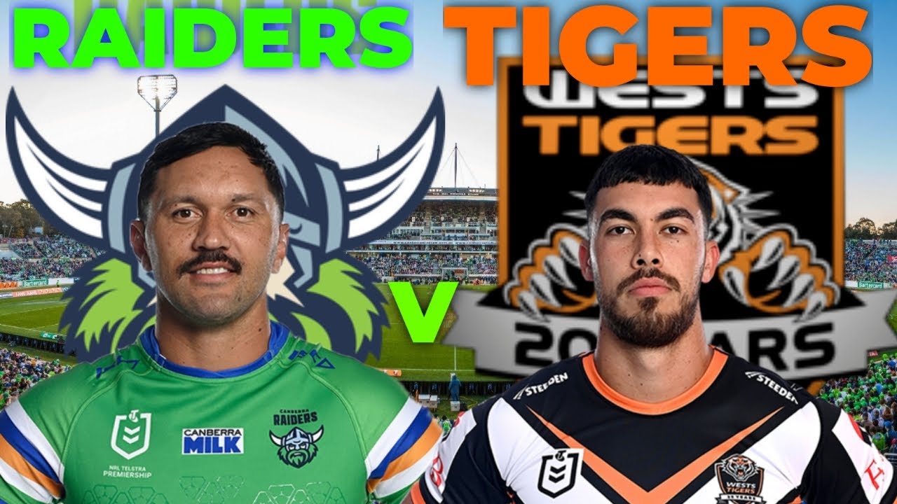 Canberra Raiders vs Wests Tigers | NRL - Round 2 | Live Stream - YouTube