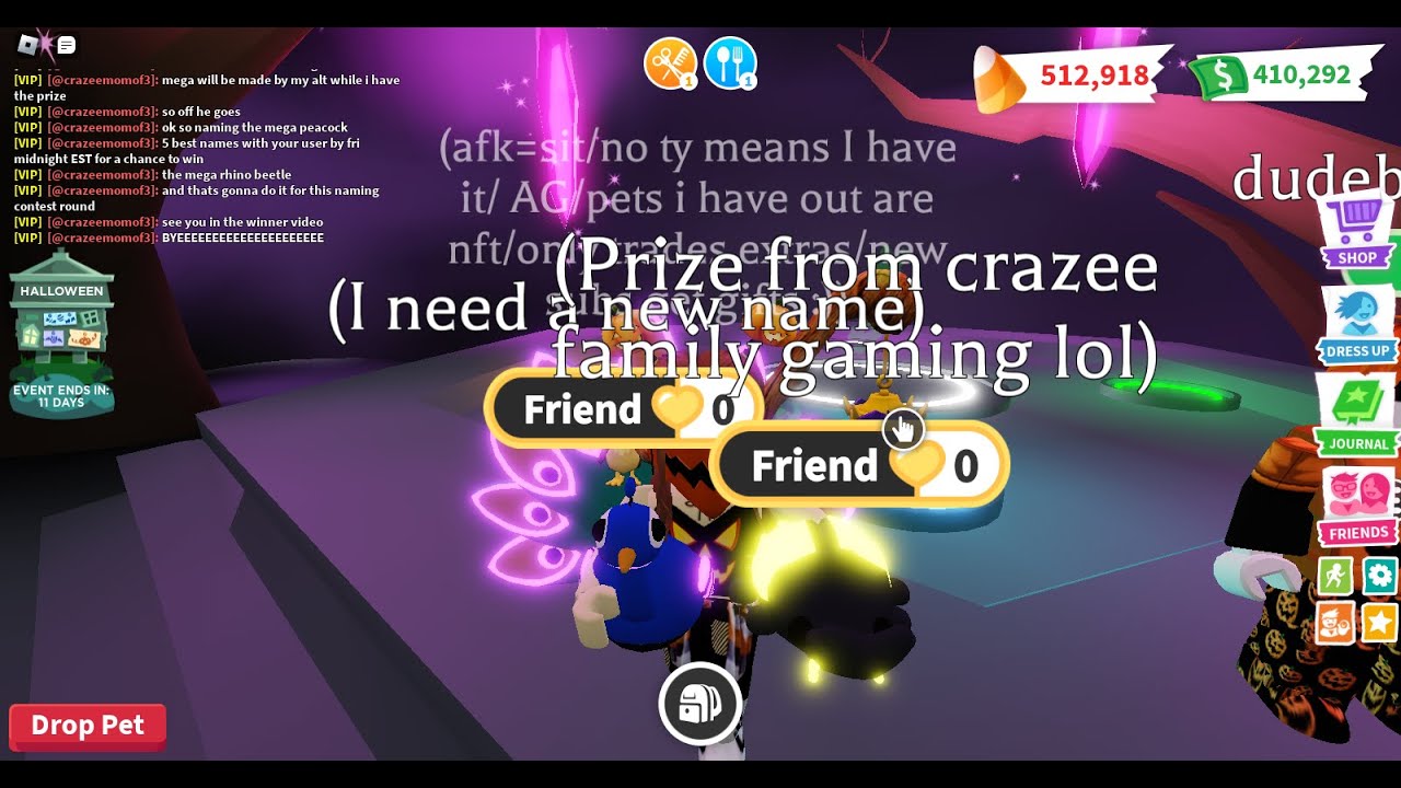 how to win a mega neon rhino beetle-roblox-adopt me - YouTube