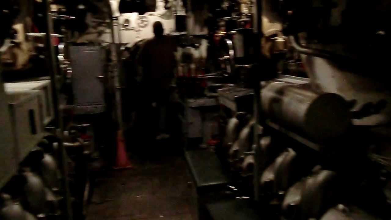 Gato Class Submarine Control Room
