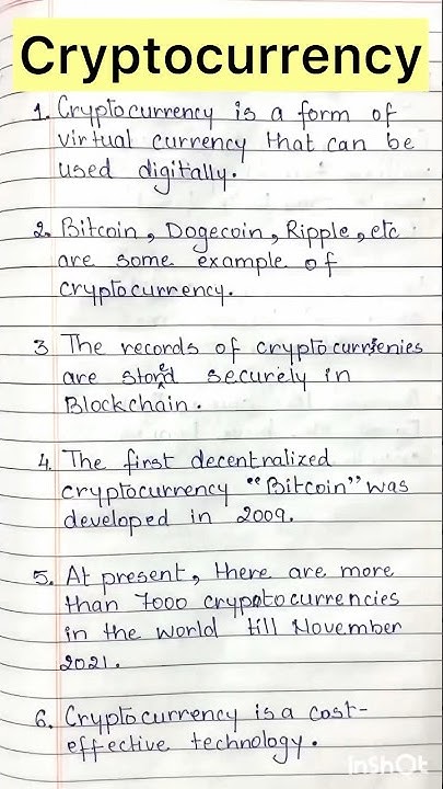 Cryptocurrency | learning path| #handwriting #paragraphs #crypto # ...