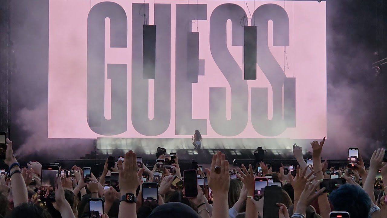 Charli XCX - Guess (ft. Billie Eilish) | Brat Festival Tour, Malahide ...