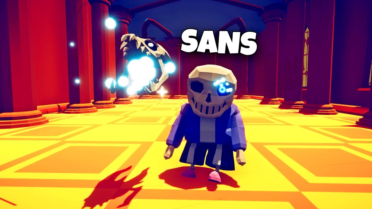 SANS IN JUDGEMENT HALL - UNDERTALE - Totally Accurate Battle Simulator ...