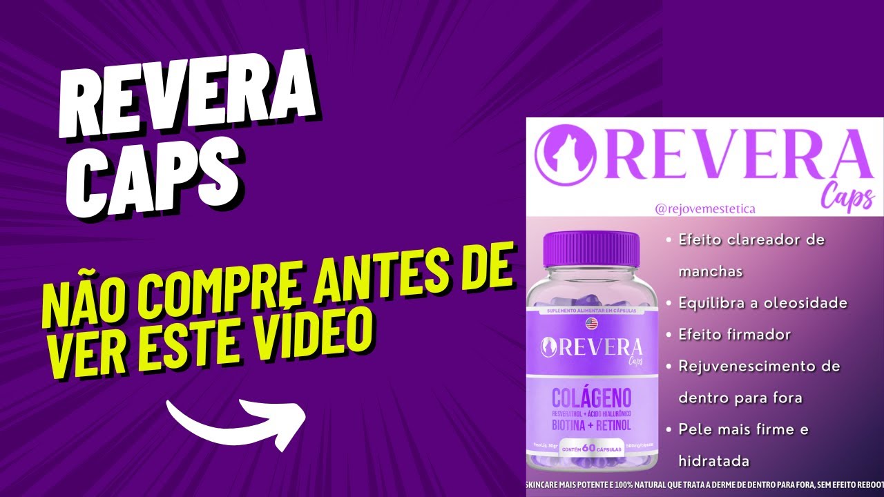 Revera Caps Colágeno Onde Comprar Revera Caps Colágeno Hidrolizado ...