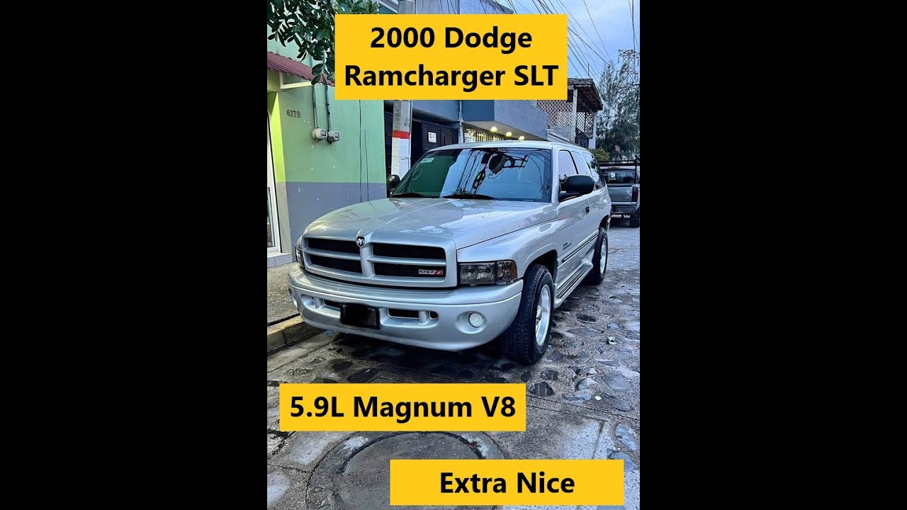 The Nicest Ramcharger Around - 2000 Mexican Spec Dodge Ramcharger SLT ...