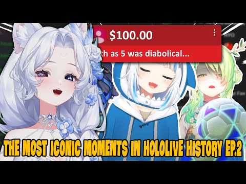 Yueri Reacts to The Most ICONIC Moments in Hololive History Episode 2