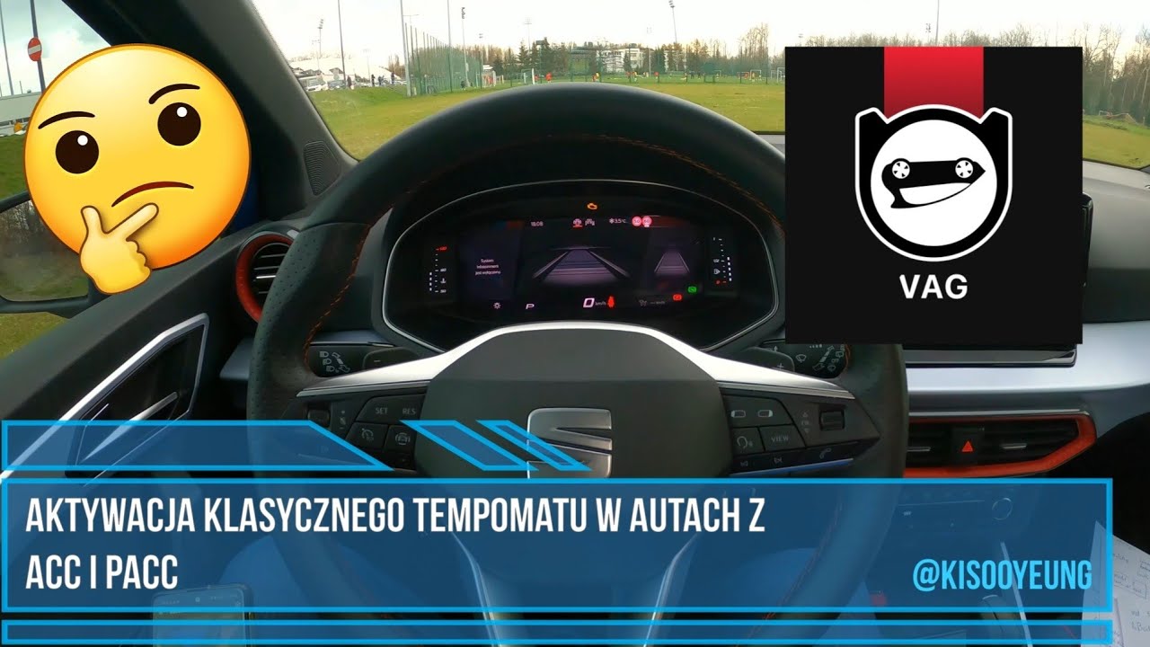 Jak włączyć Klasyczny Tempomat w autach z ACC i pACC OBD11 VAG Seat ...