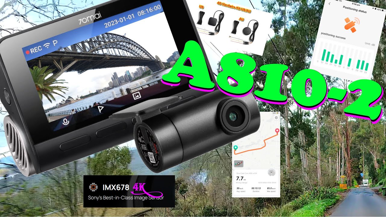 70mai A810 deep dive + 4G Hardwire Kit - YouTube