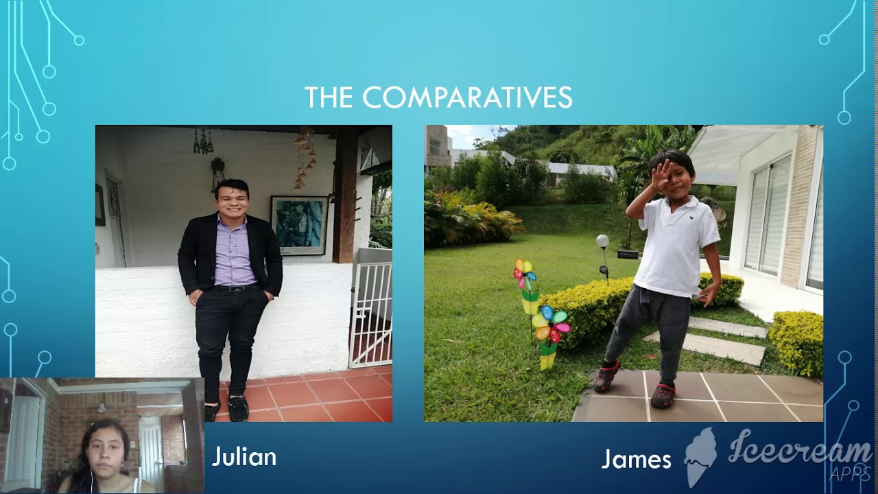 English video - Speaking task- The comparatives - YouTube