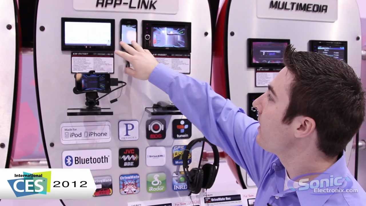 JVC Mobile Smartphone App-Link - CES 2012 First Look! - YouTube