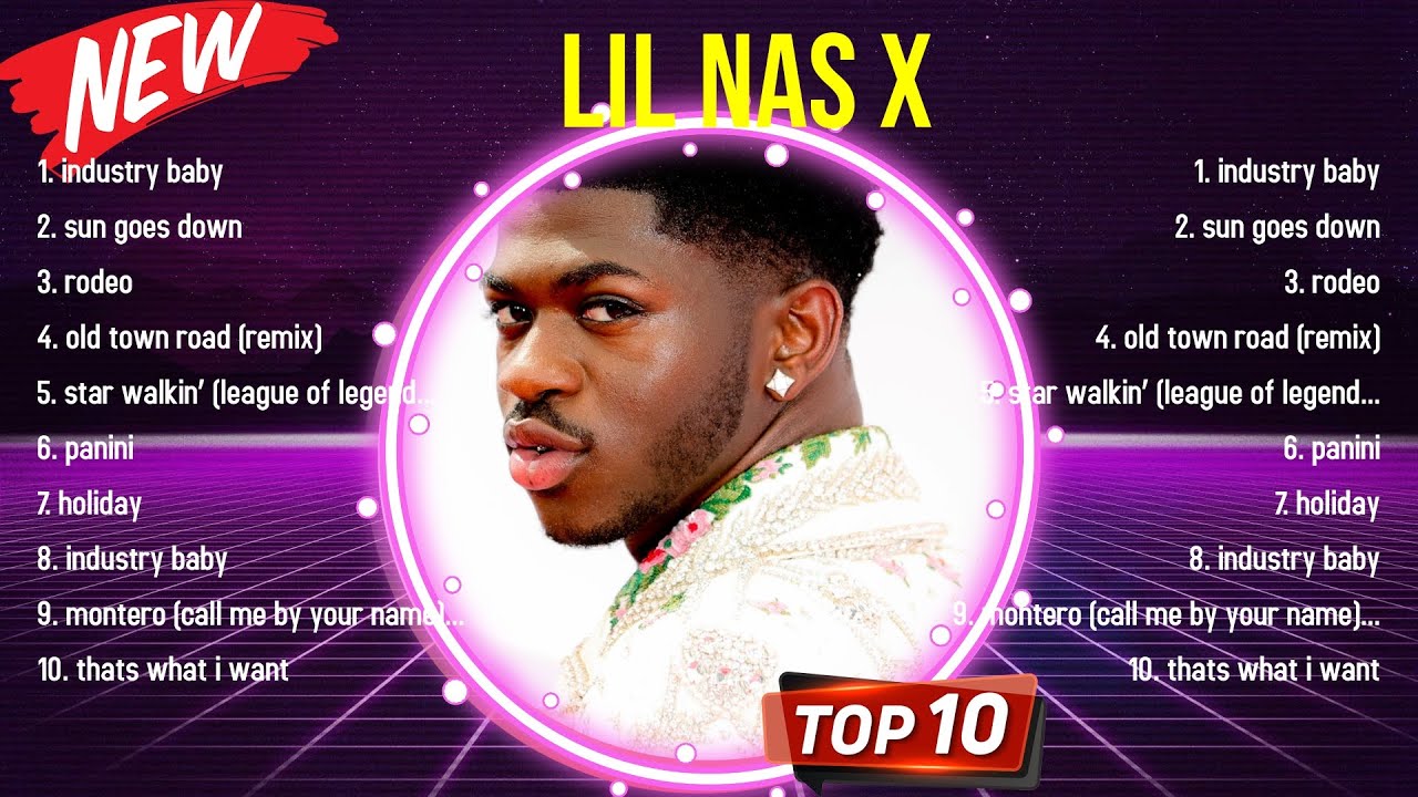 Top 10 songs Lil Nas X 2024 ~ Best Lil Nas X playlist 2024 - YouTube