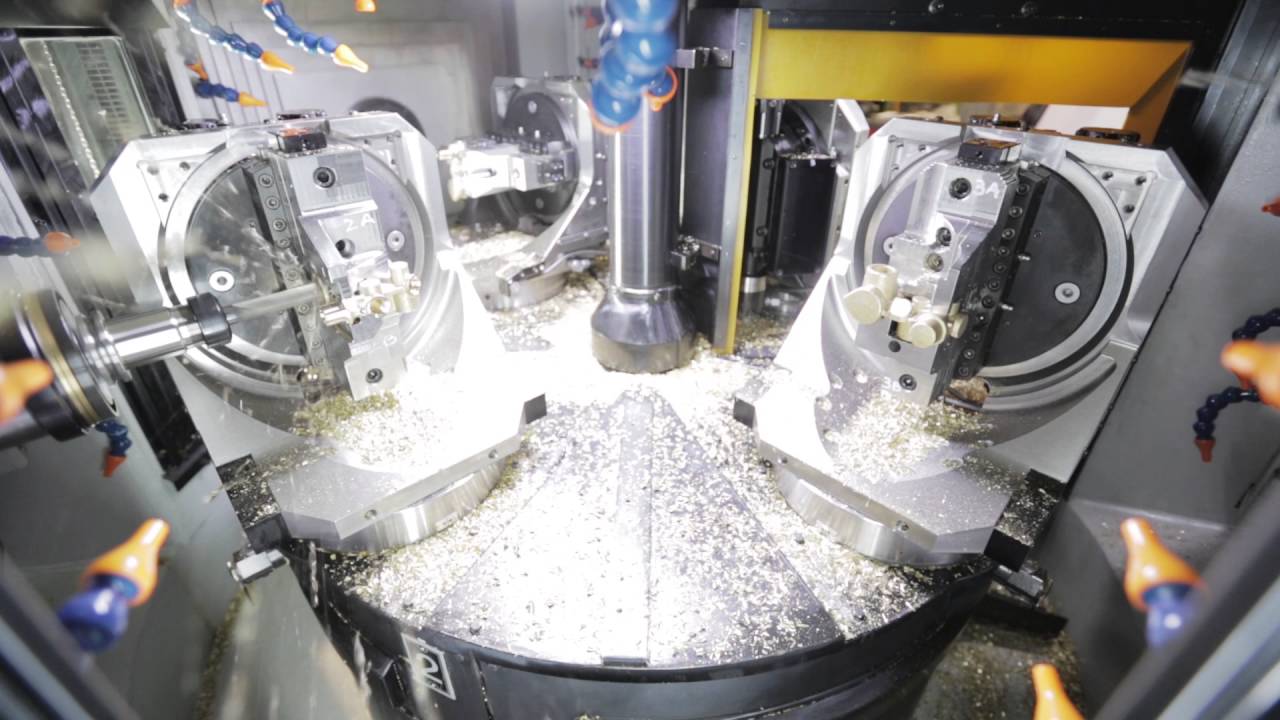 Porta MultiCenter 110 Machine. 5th Axis, Flip Flop Fixture, 0-90, Five ...