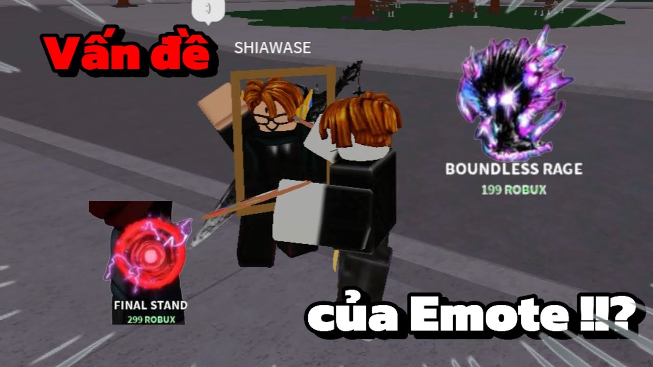 Vấn đề Lớn của Emote trong The Strongest BattleGrounds !!? - YouTube