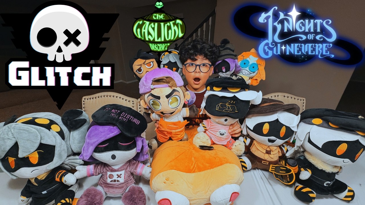 NEW Official Glitch Productions Plushies Best Unboxing! - YouTube
