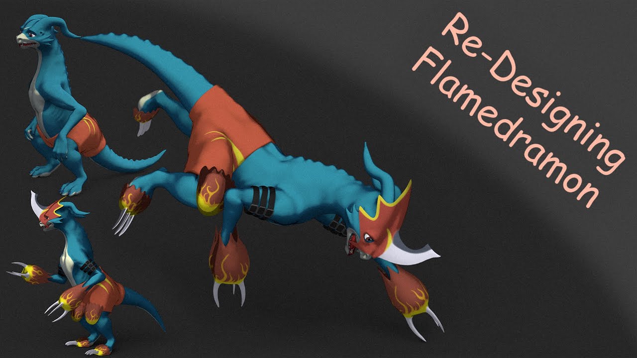 Flamedramon Digivolves (Reviving the "Dying YouTube", Talking Original ...