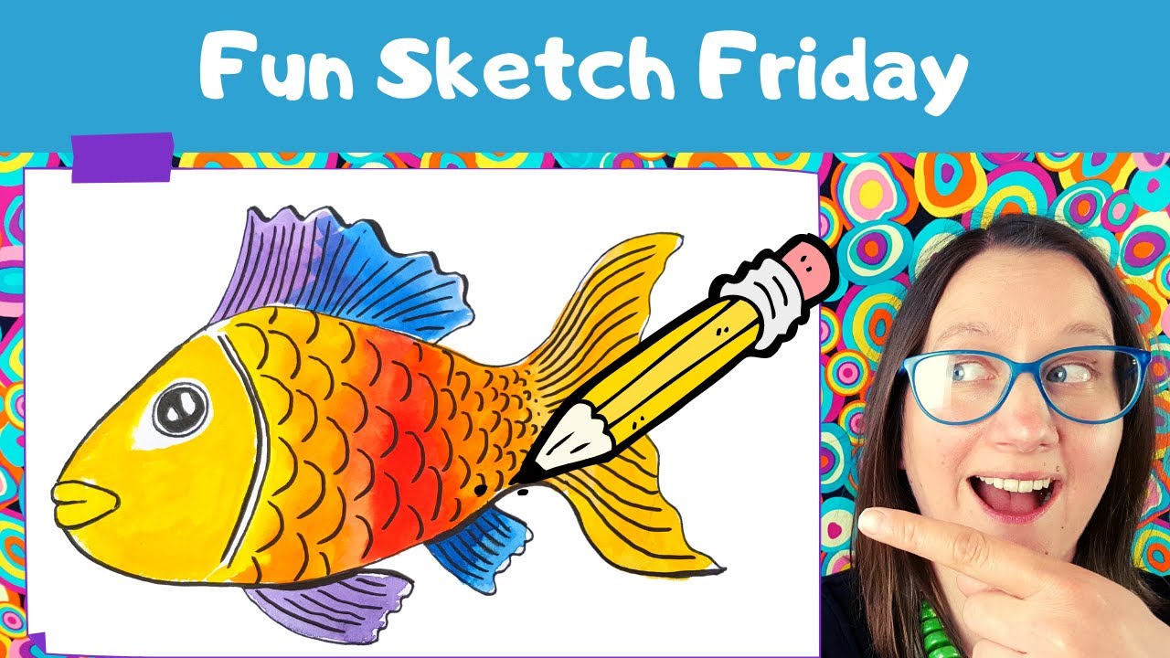 How to draw a fish | Fun Sketch Friday - YouTube