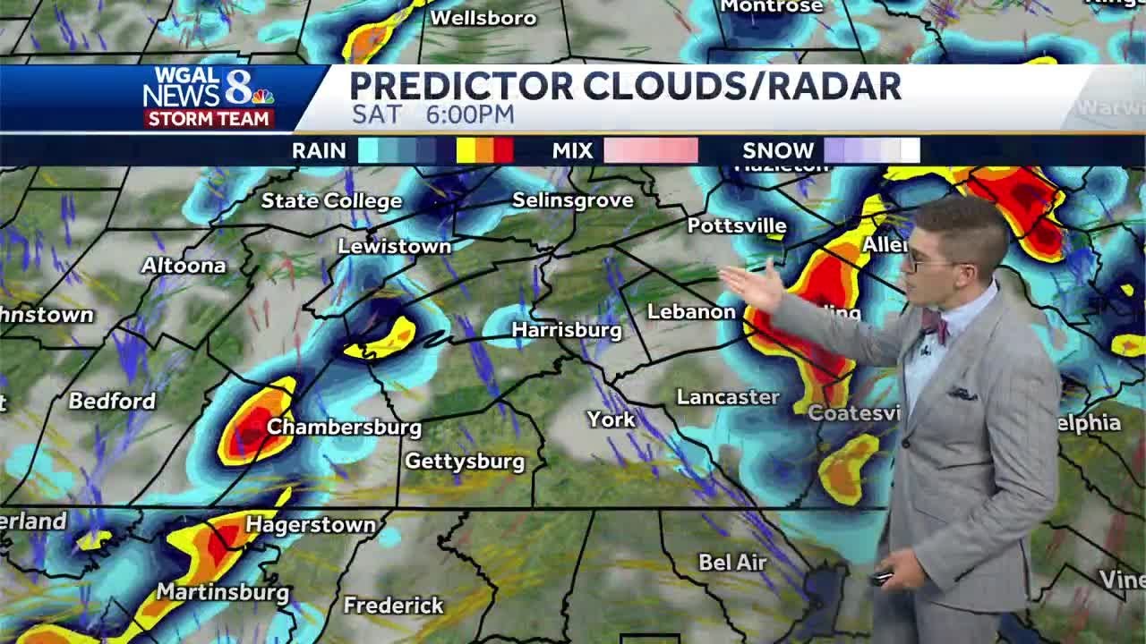 IMPACT: Slow-moving system sparks stronger storms - YouTube