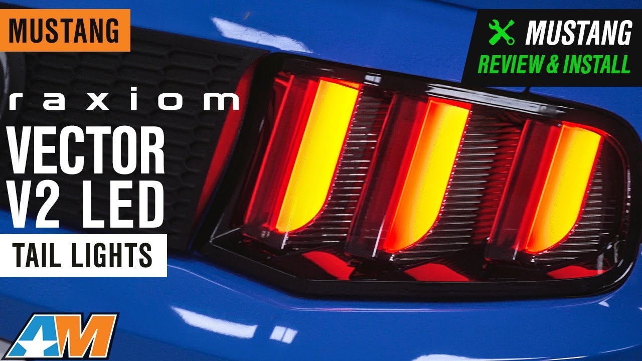 Raxiom Vector V2 Led Tail Lights Black Housing Smoked Lens Deals ...