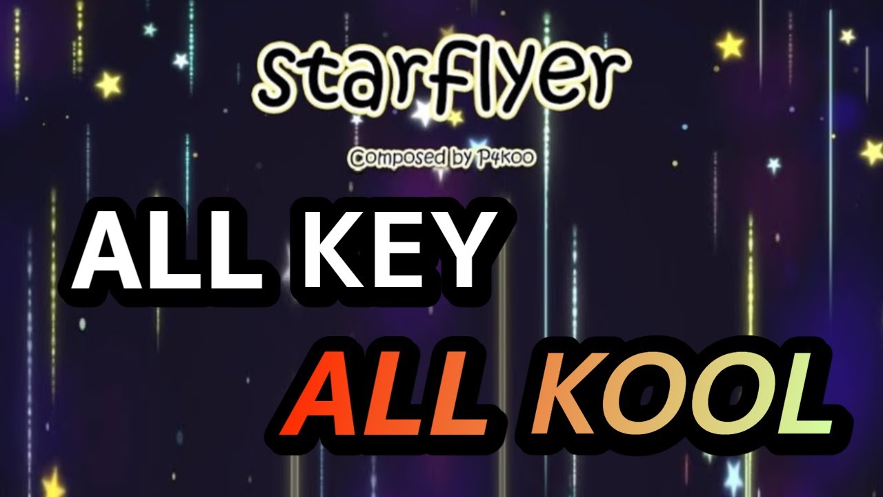 starflyer SHD 전키 ALL KOOL [ EZ2ON REBOOT : R ] - YouTube