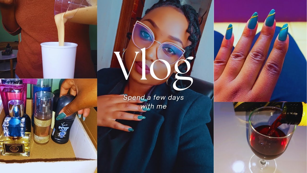 VLOG: Getting temporary locs, New nails, Smoothie recipe, Cleaning and ...
