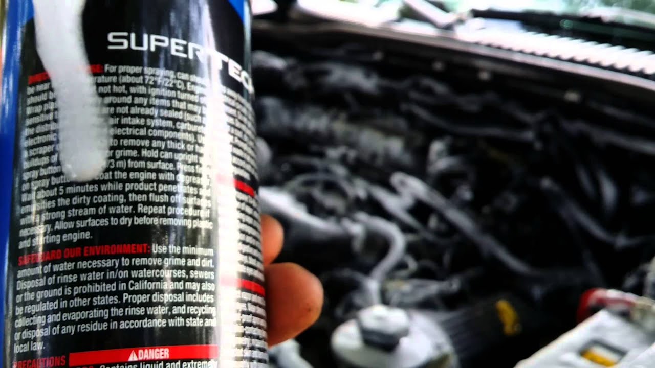 How To Degrease A Engine On A 2004 Ford Explorer - YouTube