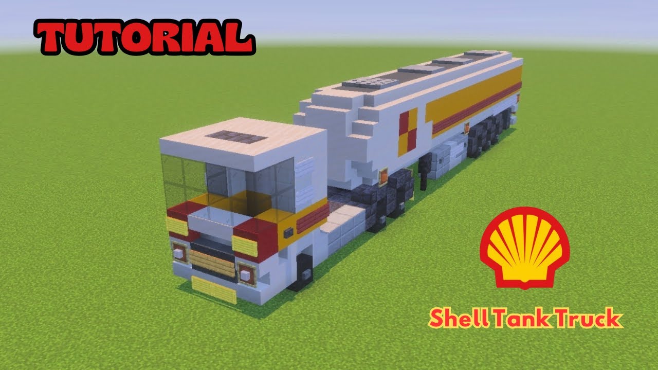Tutorial membuat Truk Tangki Shell di Minecraft - Minecraft Tutorial ...