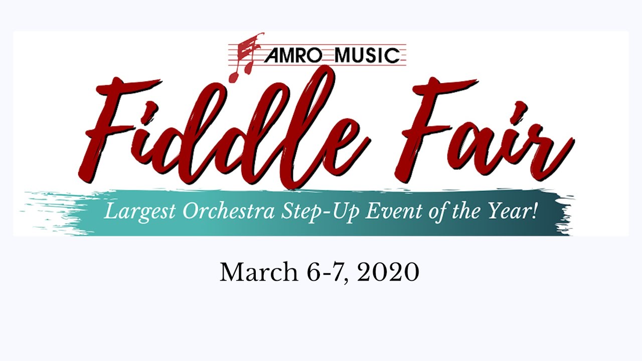 Fiddle Fair 2020 At Amro Music! - YouTube