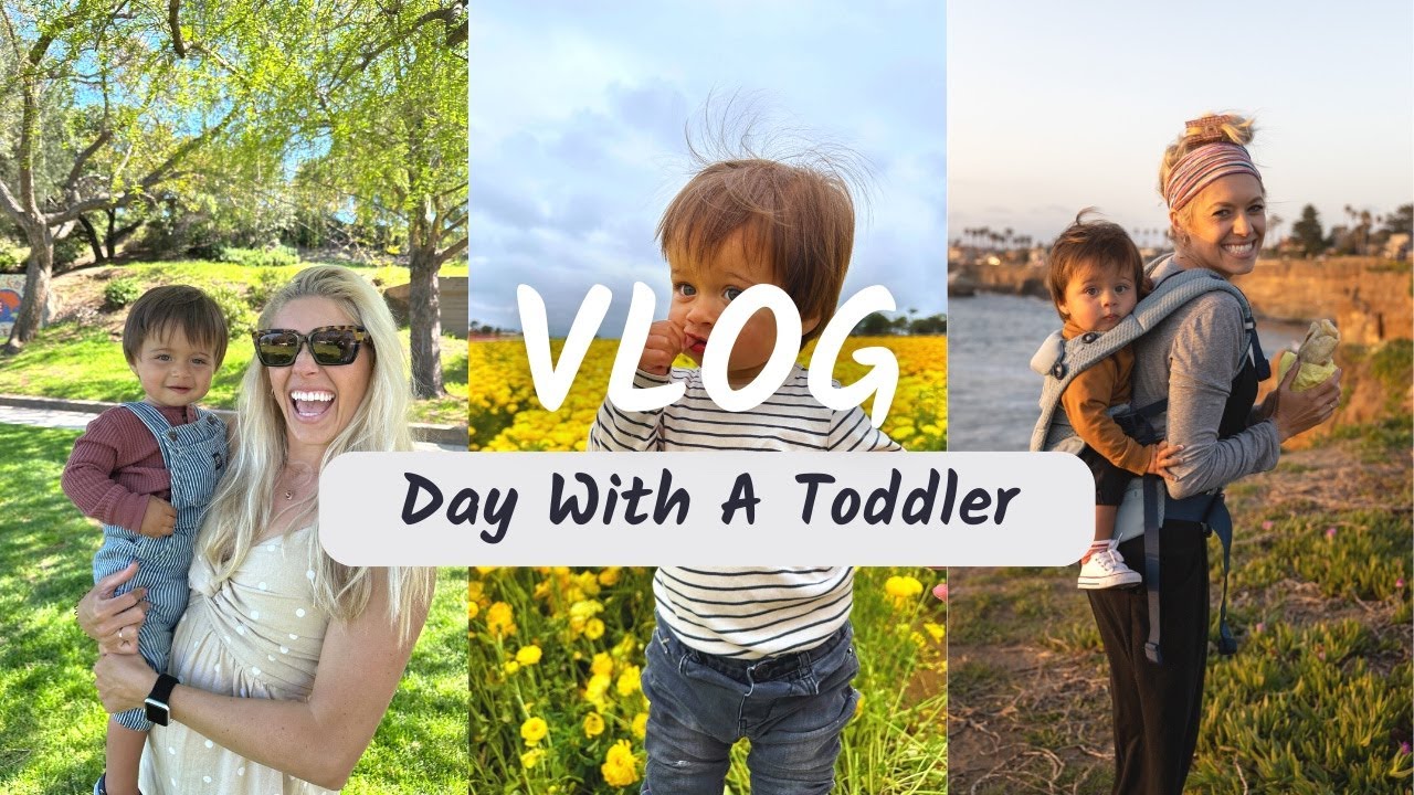 What a real Day in the Life with a Toddler looks like - YouTube