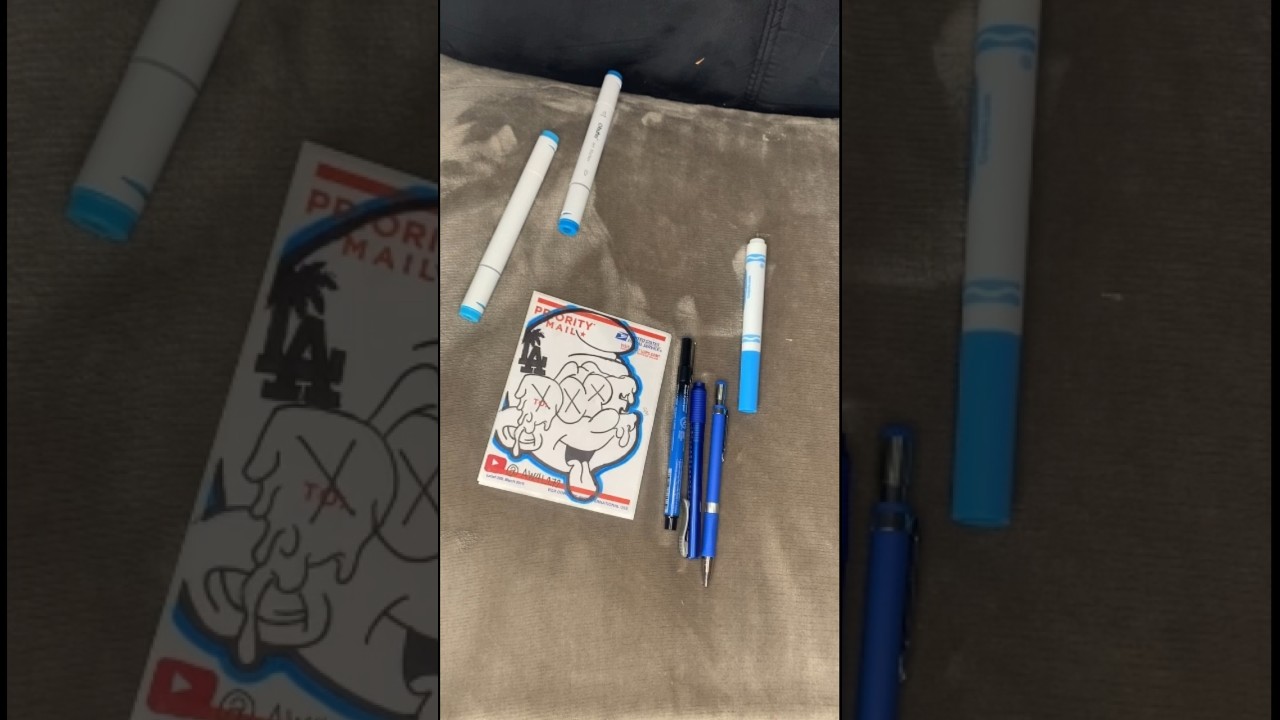 Dope Smurf Art #shorts #art #ohuhumarkers #youtubeshorts #smurf - YouTube