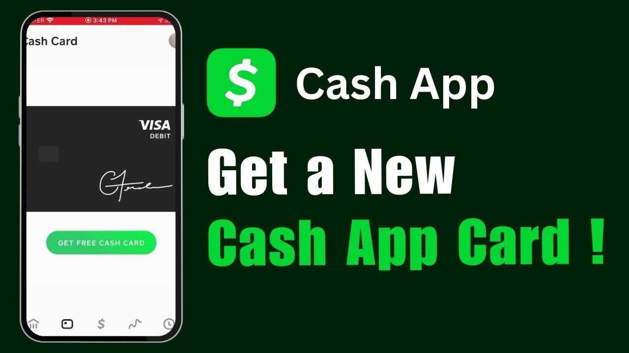 How to Get a New Cash App Card ! - YouTube