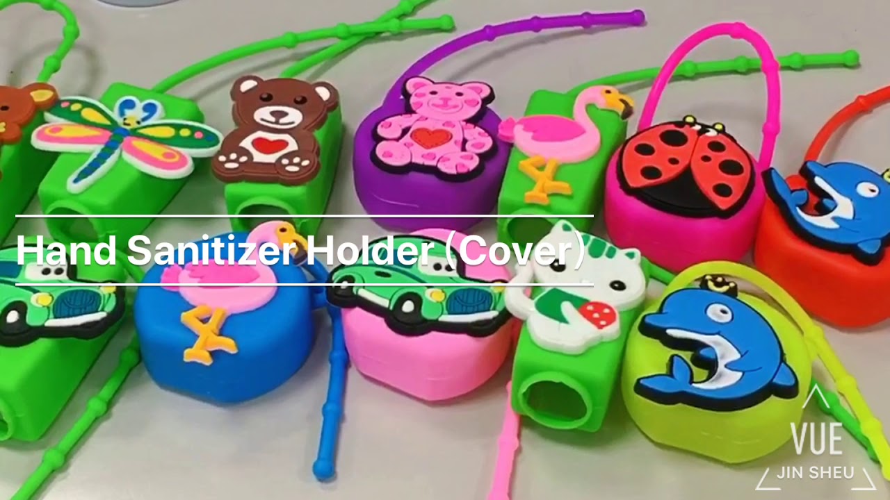 Custom Hand Sanitizer Holder Covers - YouTube