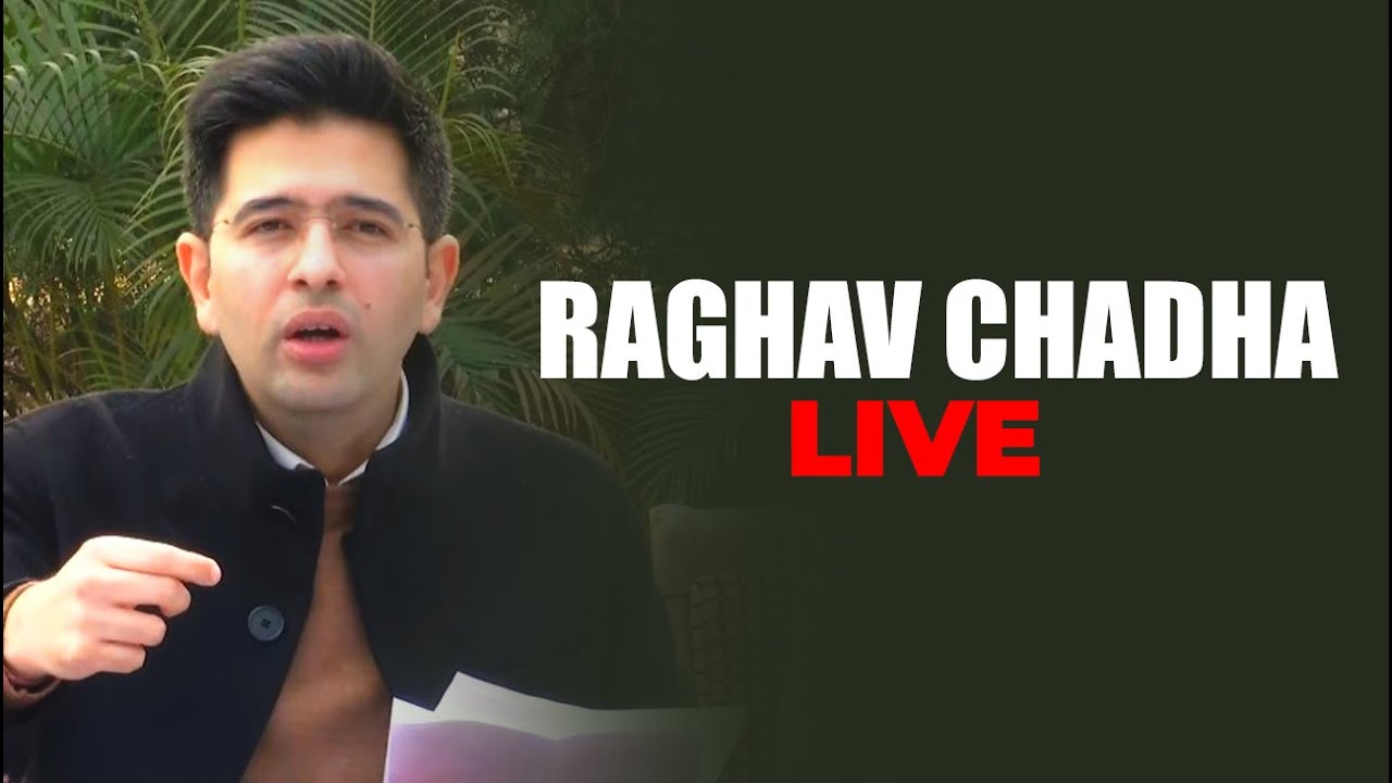 LIVE: AAP Leader Raghav Chadha and Congress leader Pawan Bansal joint ...