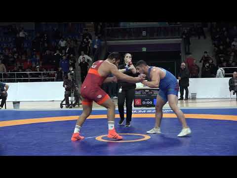FİNAL FS - 125 kg: Giorgi Meşvildişvili - Rahid Həmidli