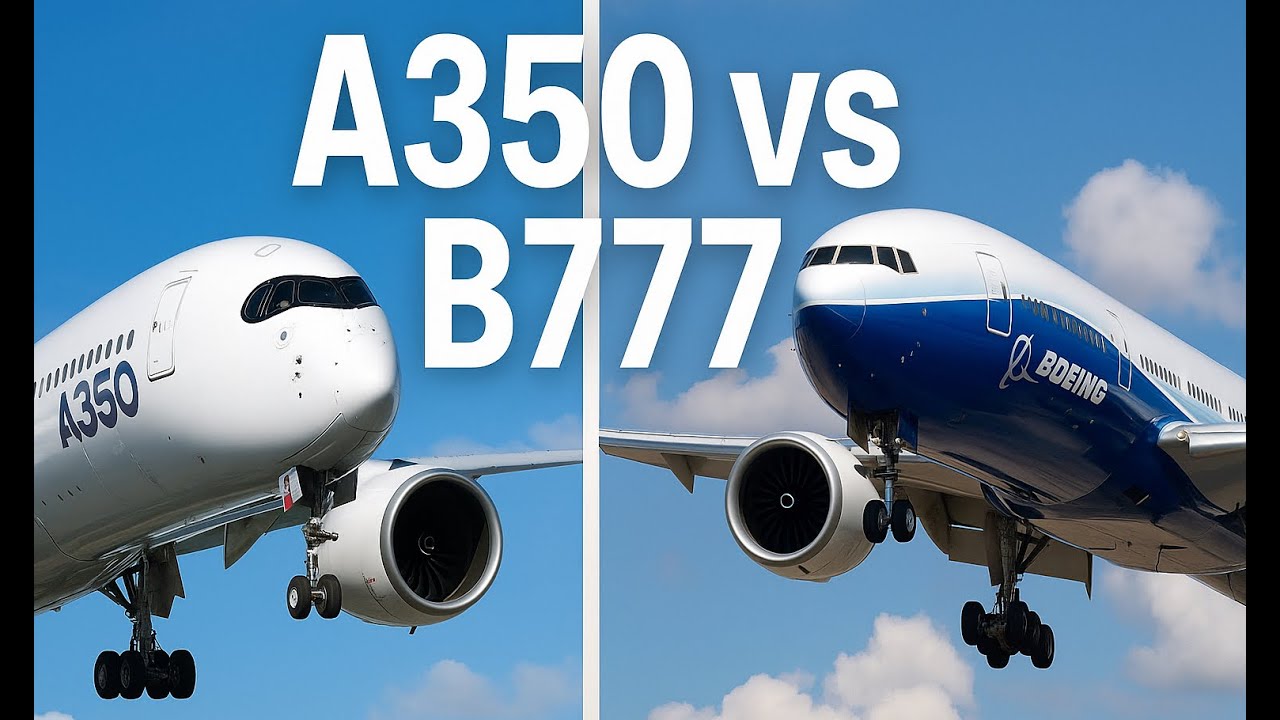 A350 vs B777: Which is better? - YouTube