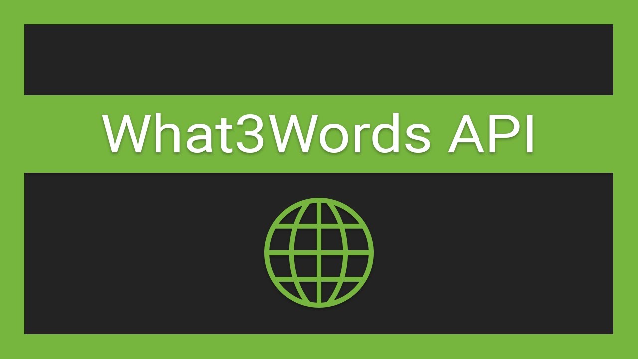 Get started with the What3Words API in Node.js - YouTube