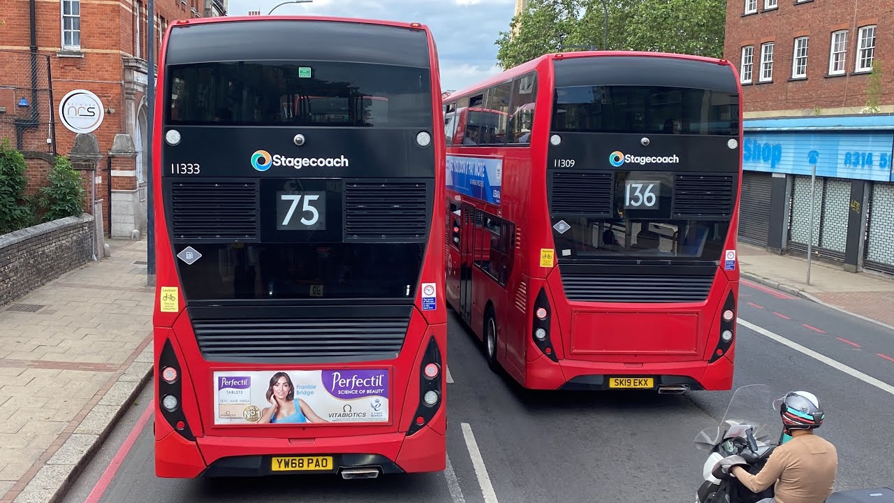 Front View | Stagecoach London Bus Route 75 Enviro 400 MMC | Croydon ...