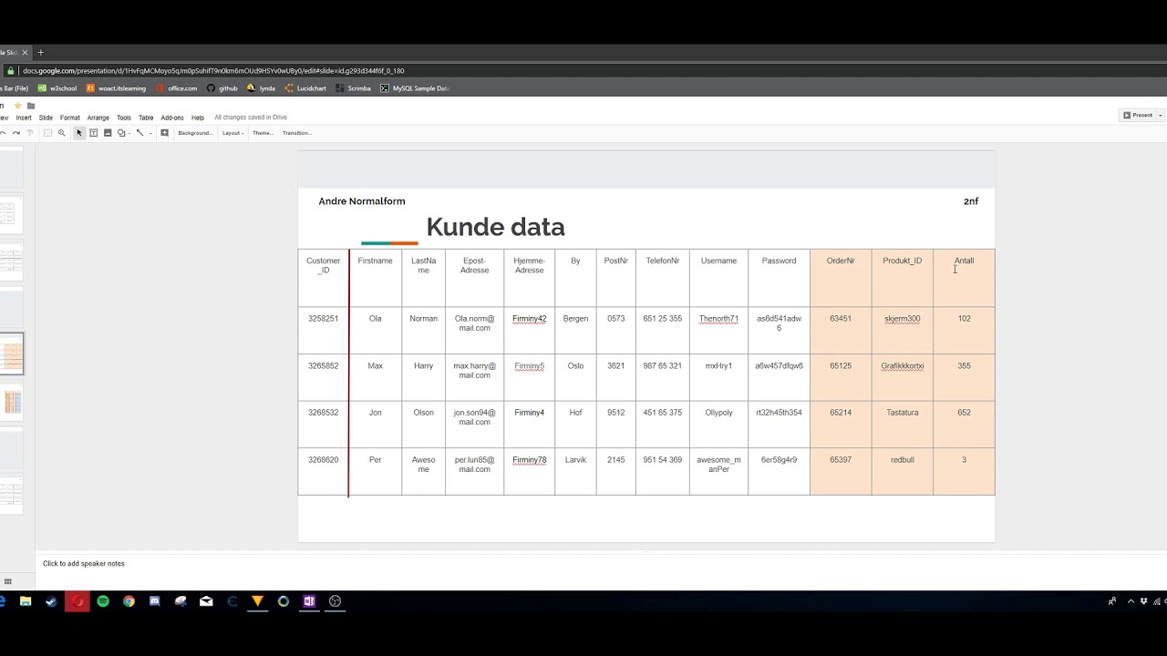 SQL - Normalisering - DB1100 #2 - YouTube