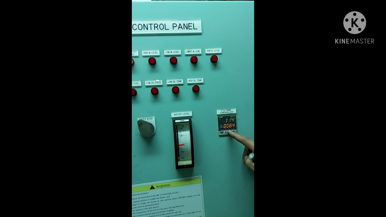 BOILER SAFETY DEVICE TEST AT MV LUMOSO KARUNIA VIII - YouTube