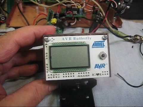 KD1JV AVR Butterfly DDS-60 VFO - YouTube