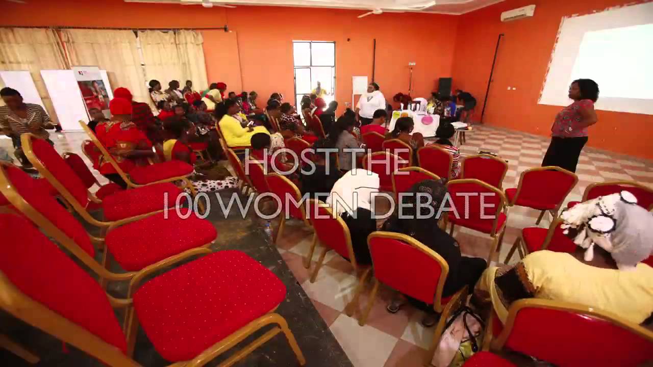 100 Women Debate Show Tanzania - BBC Media Action - YouTube