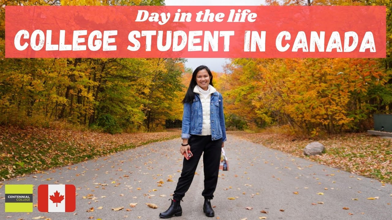 Day in the Life of a College Student in Canada - YouTube