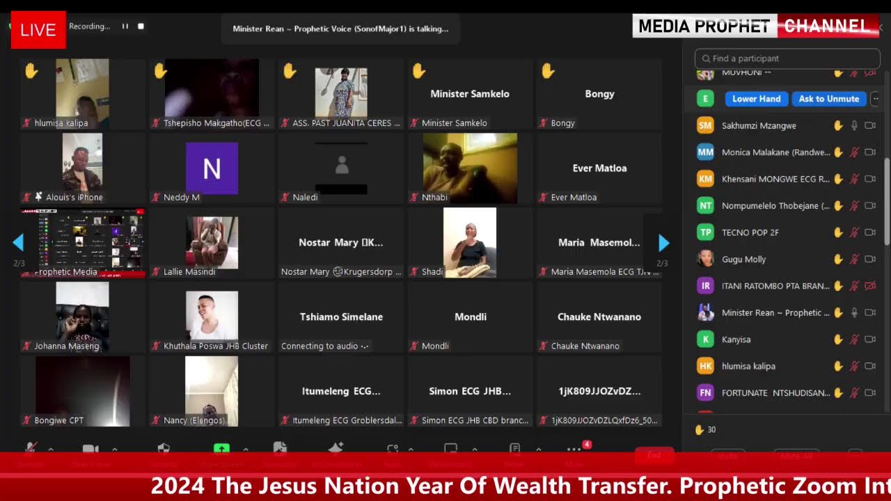 MEDIA PROPHET CHANNEL - PROPHETIC SERVICE - YouTube