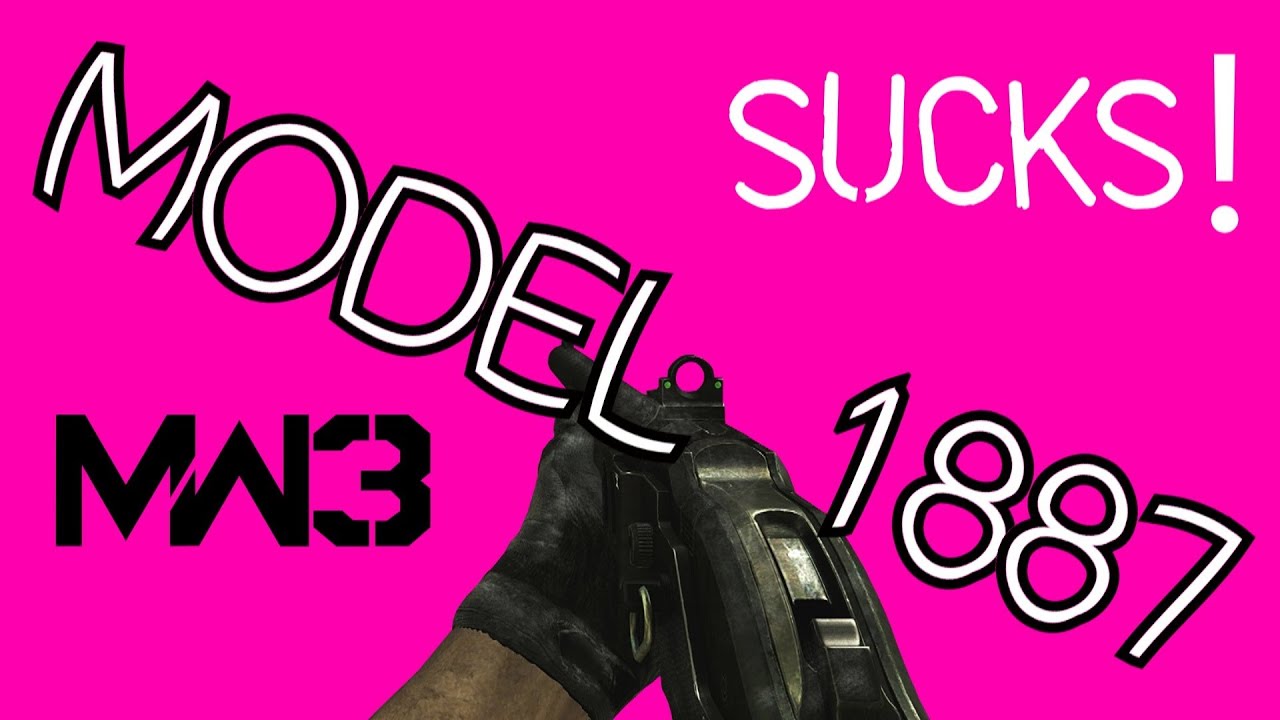 MW3 - MODEL 1887 GUN REVIEW - YouTube