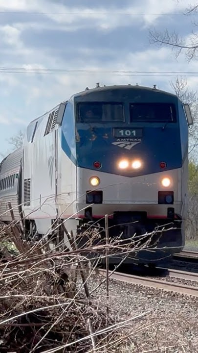 Amtrak 101 Slow Rolling East! #amtrak #railfan #railroad #train #trains #railways - YouTube