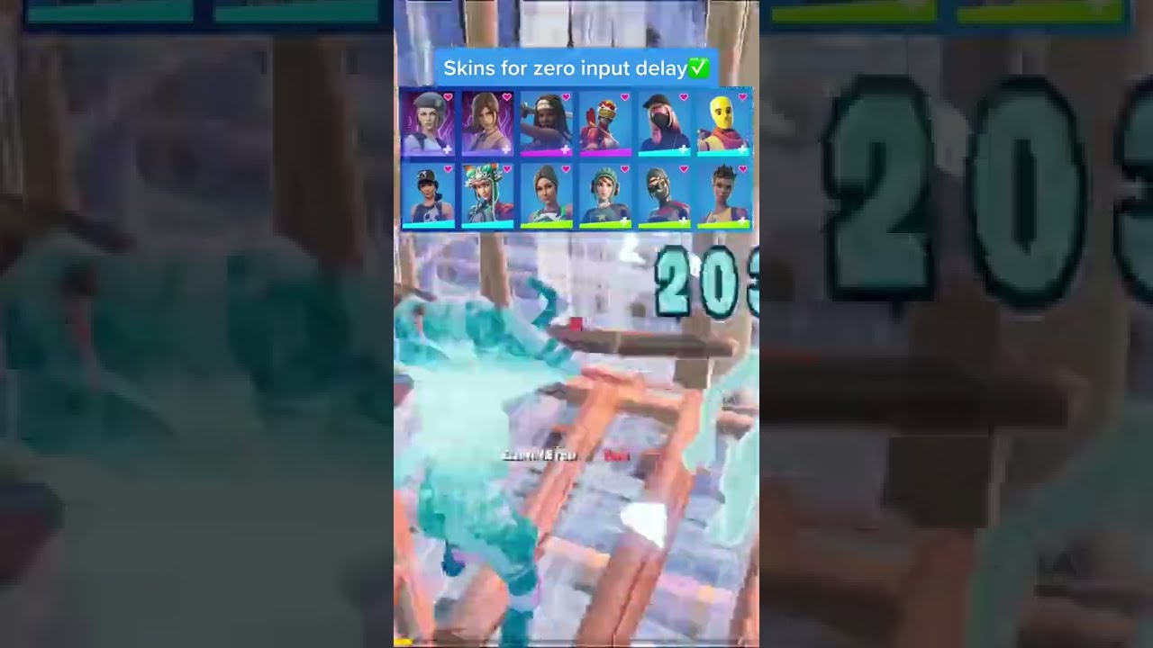 These Fortnite Skins will give you ZERO DELAY 🤭 #shorts - YouTube