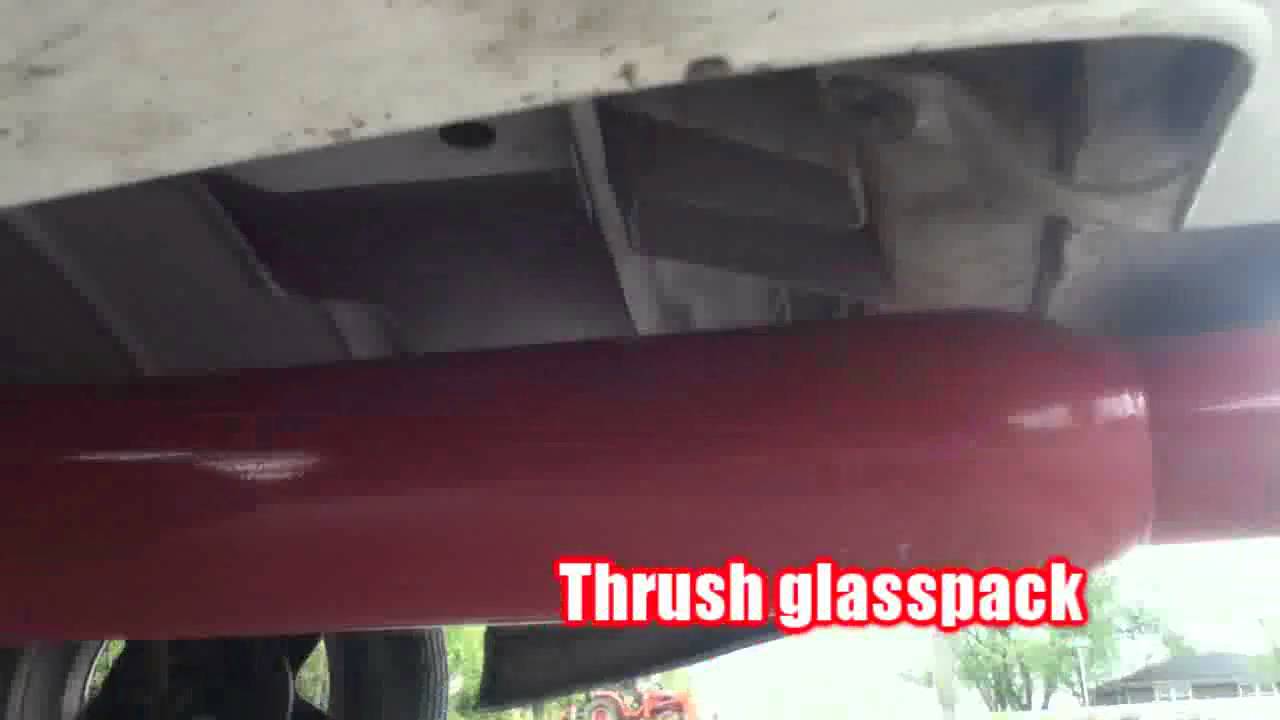 Z24 cavalier with Thrush Glasspack - YouTube