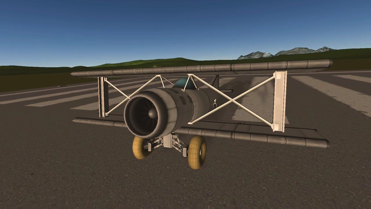 I Built A Biplane | A KSP Cinematic - YouTube