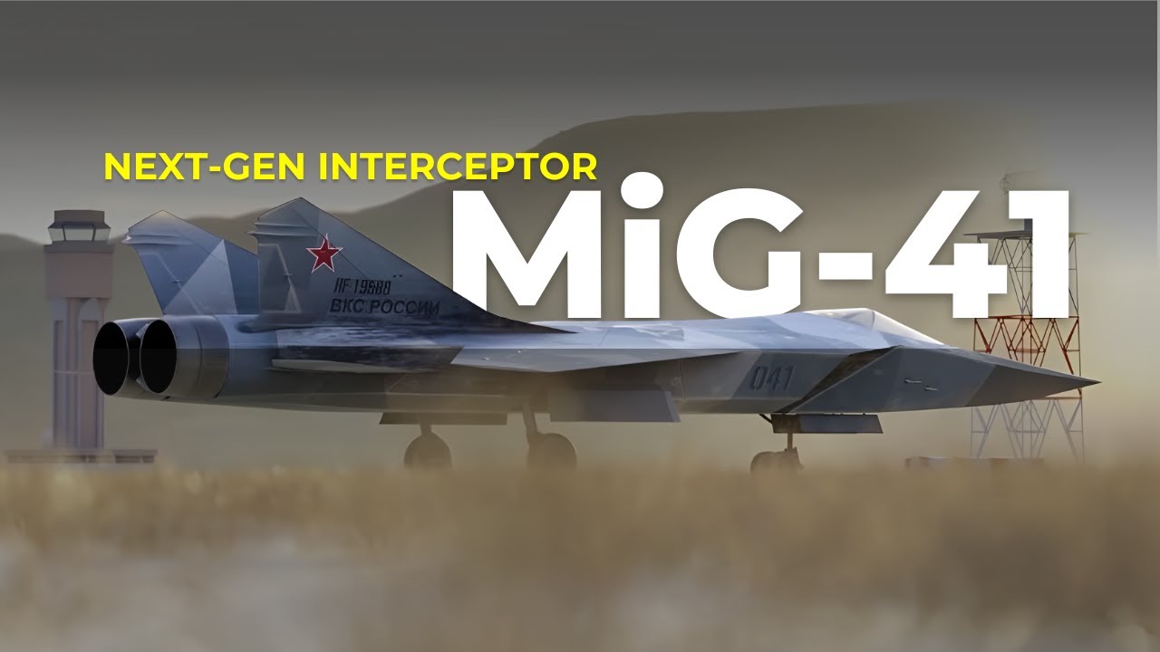 MiG-41 Next-Gen Interceptor: The Future of Interceptor Aircraft - YouTube