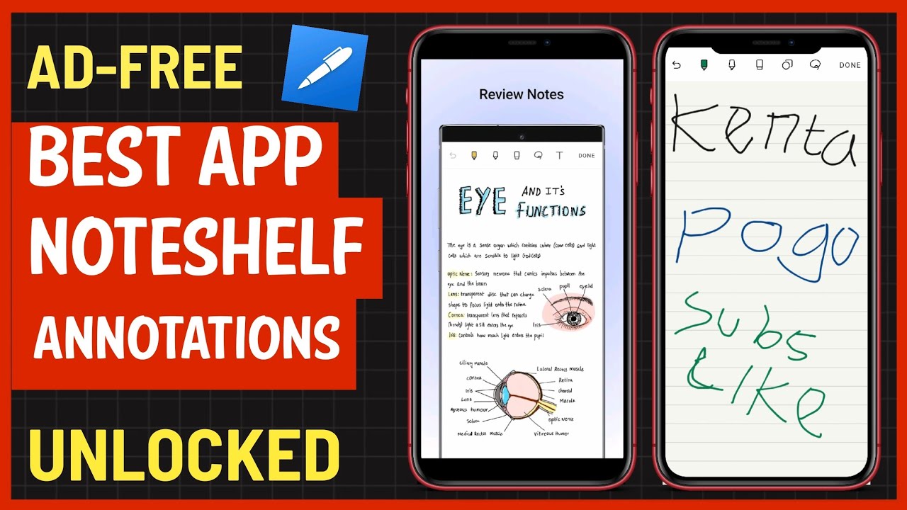 Best Free Noteshelf Annotations App for Android - YouTube