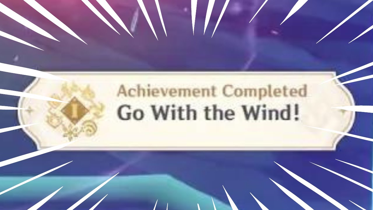 Go With the Wind! Achievement - Genshin Impact Elemental Specialist ...