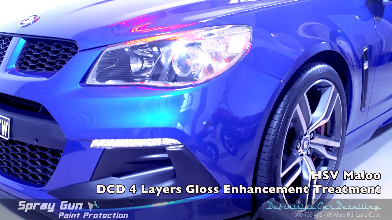 HSV Maloo LSA Slipstream Blue Definitive Sydney Spray Gun 4 Layers ...